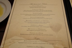 Royal Caribbean menu lists and Much More! – cruise with gambee