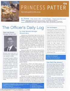 Emerald Princess Patter Daily Activities – cruise with gambee